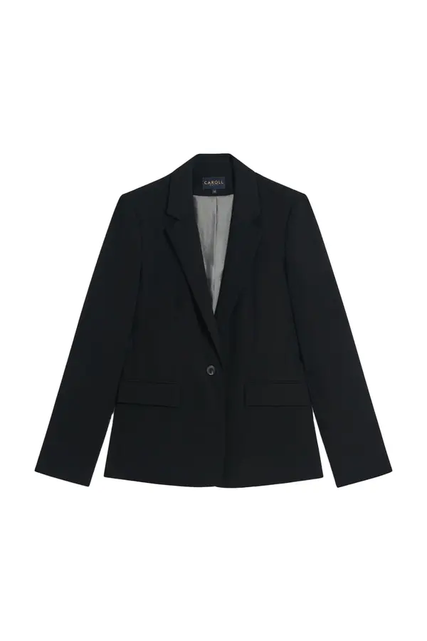 Fitted Cut Tailored Collat Jacket - ABC